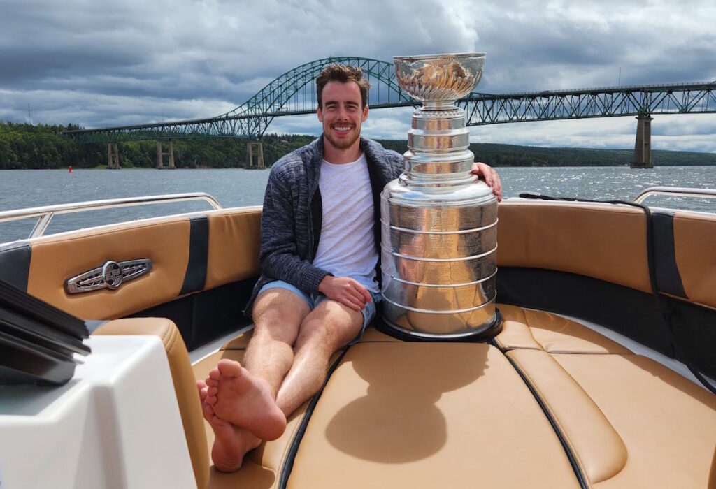 FORMER OJHL STAR REILLY SMITH HAS HIS DAY WITH THE STANLEY CUP IN NOVA ...
