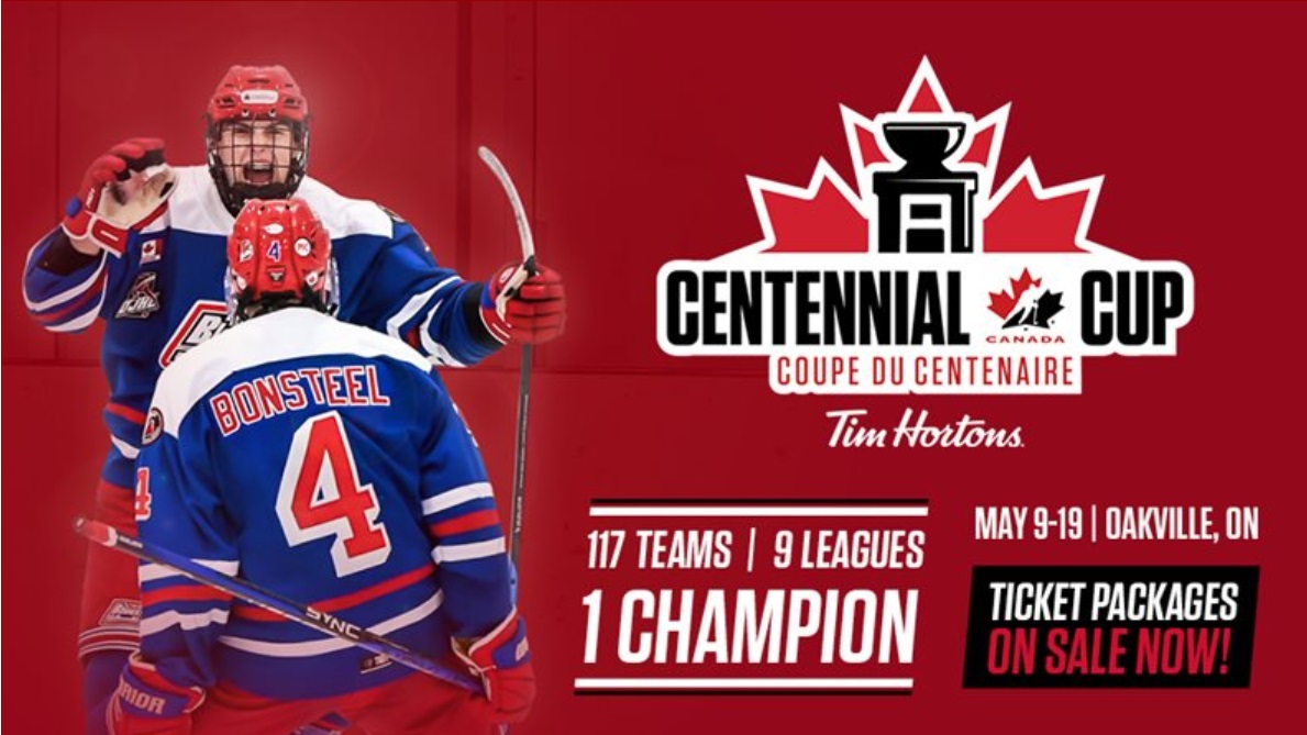38 CJHL CLUBS REMAIN IN CONTENTION FOR CENTENNIAL CUP IN OAKVILLE | Ontario Junior Hockey League