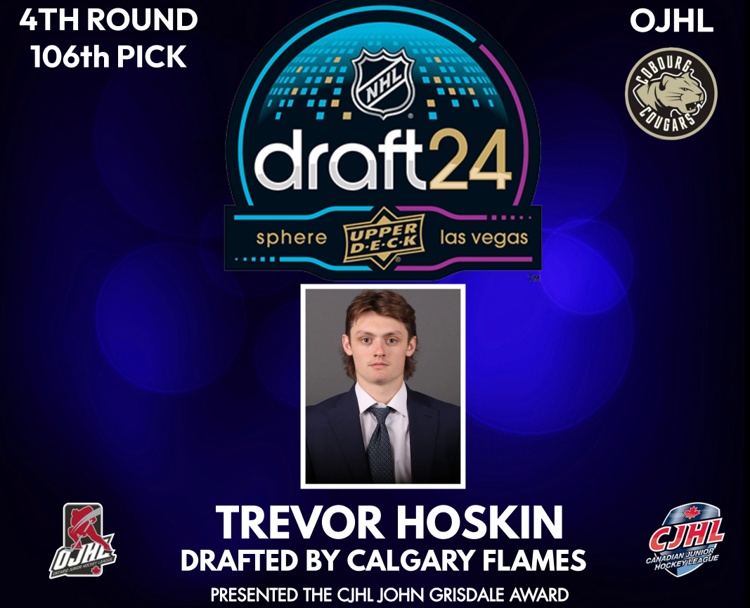 COBOURG’S TREVOR HOSKIN FIRST CJHL PLAYER SELECTED IN 2024 NHL DRAFT ...