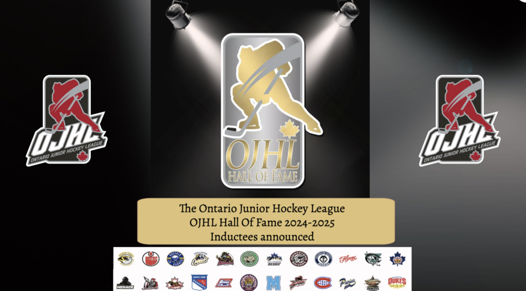 OJHL HALL OF FAME INTRODUCES ITS CLASS OF 2025 | Ontario Junior Hockey ...