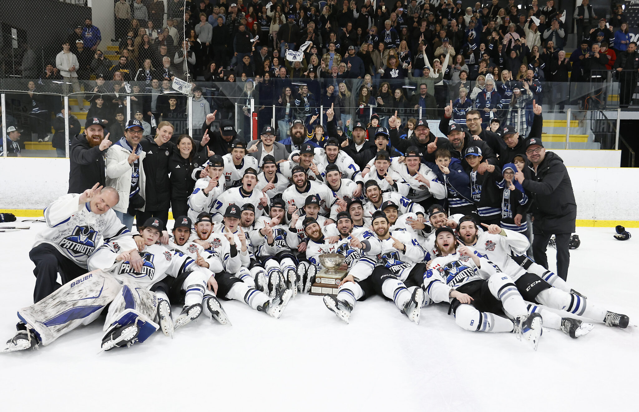 TORONTO PATRIOTS CROWNED 2026 OJHL BUCKLAND CUP CHAMPIONS | Ontario ...